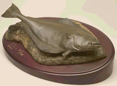 Fish Art & Halibut Sculptures.