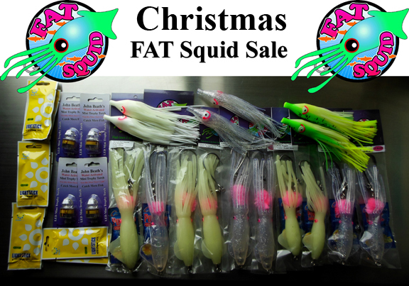 FAT Squid Christmas Sale | SquidPro Tackle's Halibut Fishing Chronicles